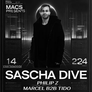 MACS Presents Sascha Dive tickets | GO-OUT