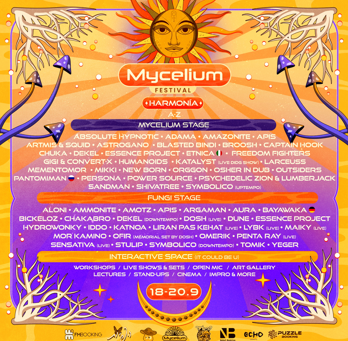 כרטיסים MYCELIUM FESTIVAL #2 HARMoNiA | GO-OUT