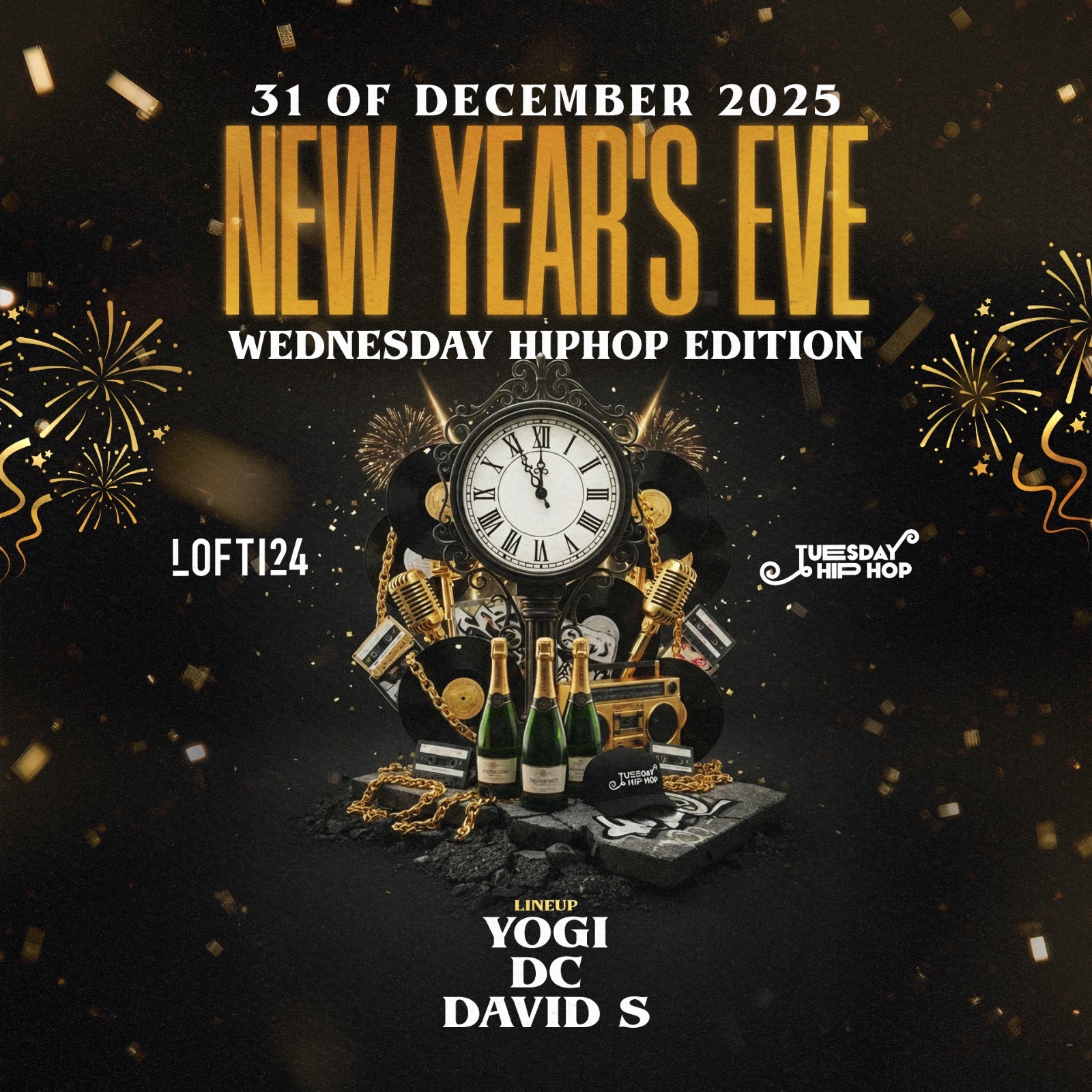 כרטיסים Happy New Year BA LOFT || 31/12 | GO-OUT